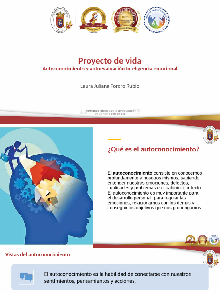 Autonocimineto e Autoevaluacion Laura Forero Rubio | PDF | Las ...