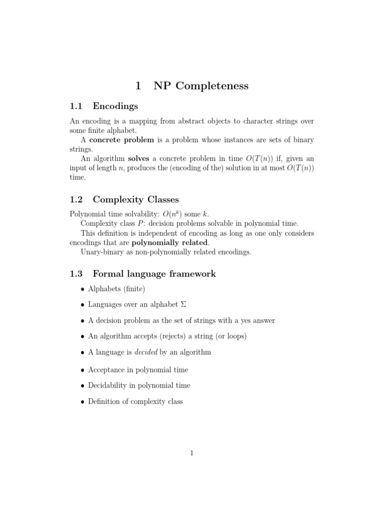 Npcomp 6 | PDF | Time Complexity | Computational Complexity Theory