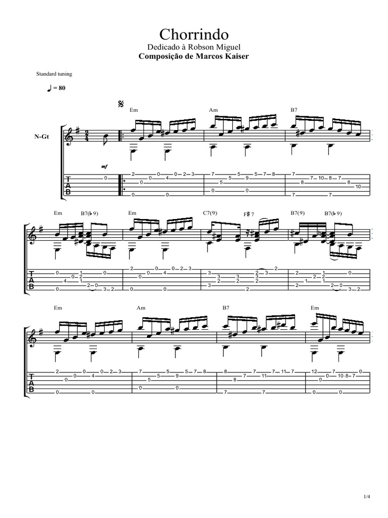 83 - Chorrindo | PDF