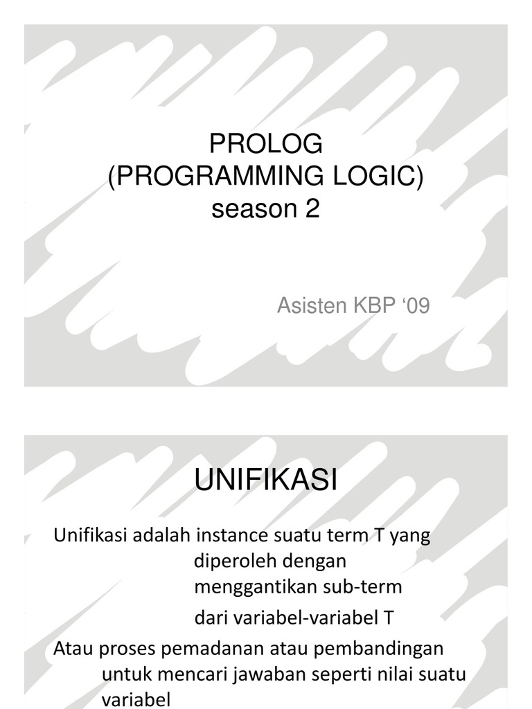 Prolog 2 List | PDF