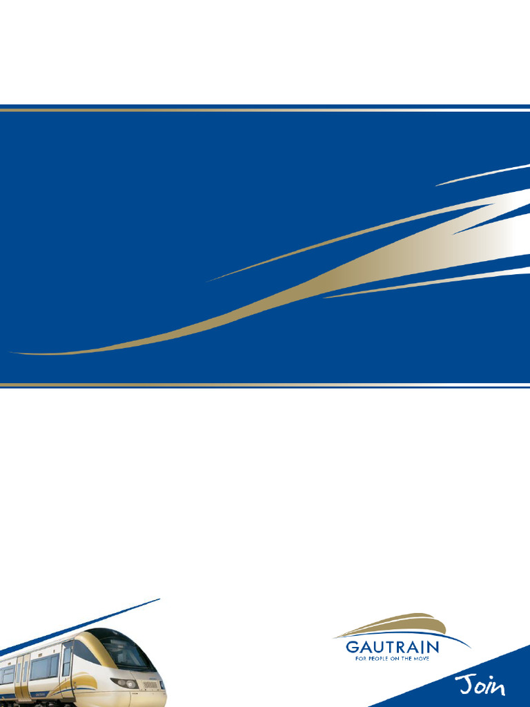 Gautrain User Guide and Travel Tips | PDF | Bus | Fare