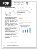 Ieo Sample Paper | PDF | Word | English Language