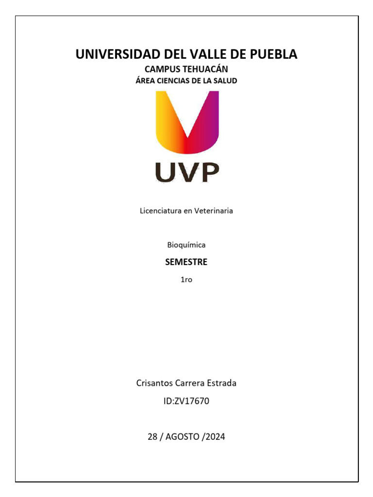 Portada BIOQUIMICA | PDF