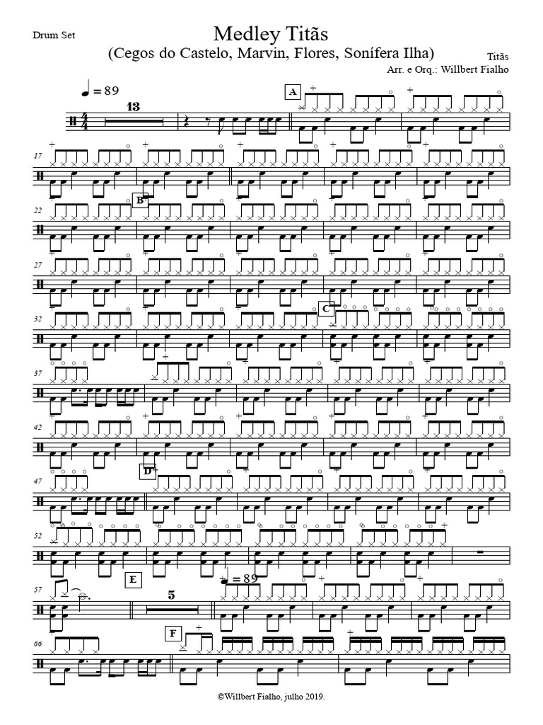 Medley Tit S 2 - Drum Set | PDF