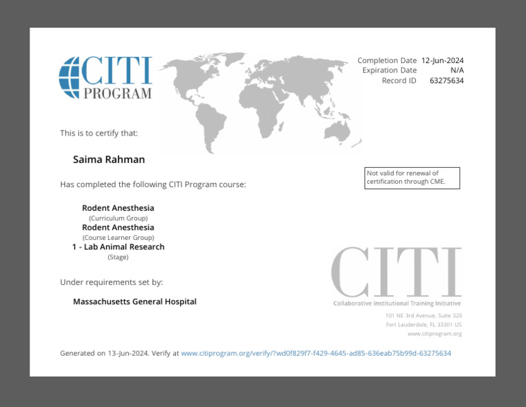 Rodent Anesthesia | PDF