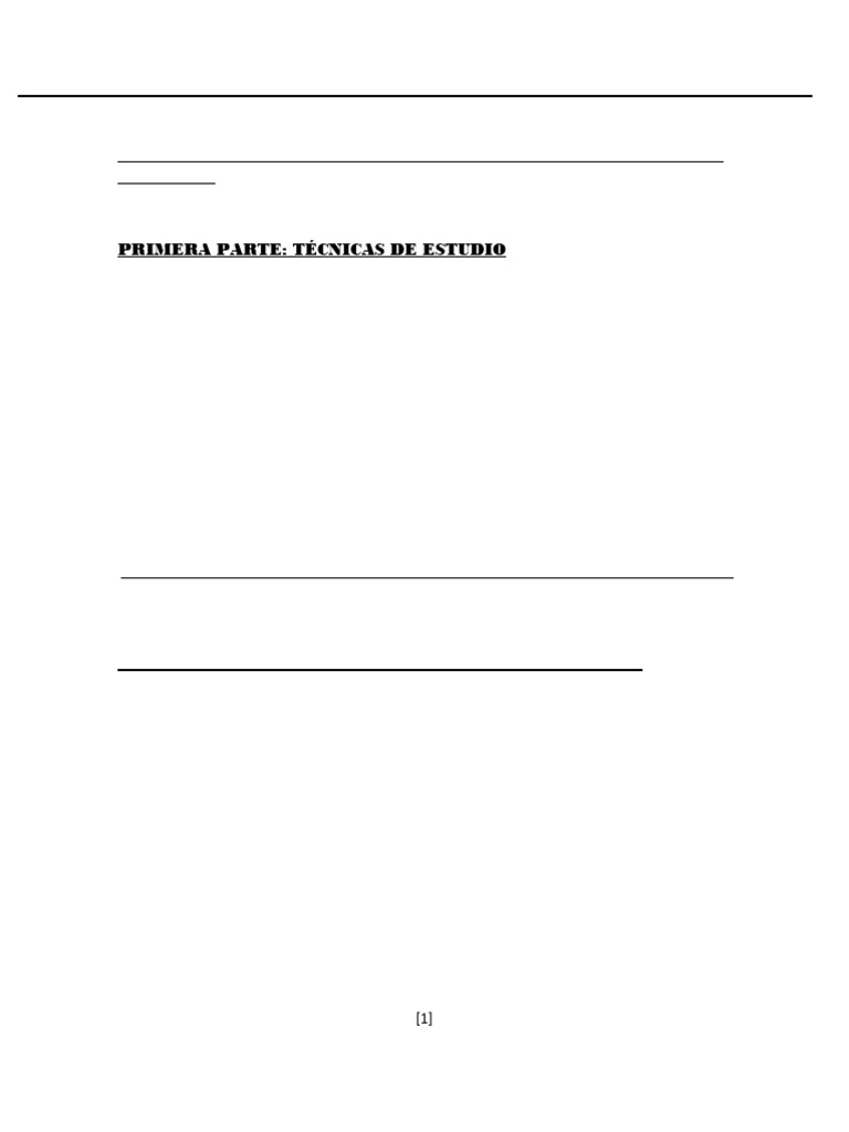 CUADERNILLO EXPLICATIVO SOBRE TÉCNICAS DE ESTUDIO Y TÉNICAS DE REDACCIÓN Original | PDF ...