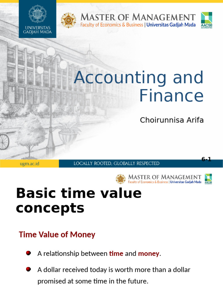 Time Value of Money | PDF | Present Value | Interest