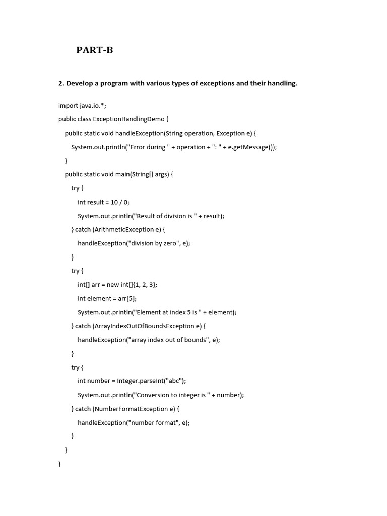 Javapartb | PDF | Computing | Software Engineering