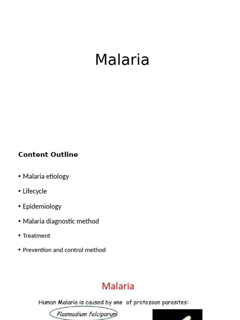 Malaria | PDF | Malaria | Plasmodium