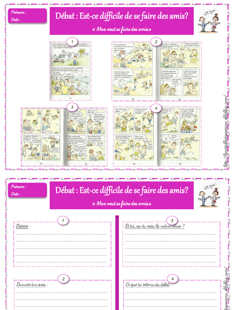 Débat Est Ce Difficile de Se Faire de Nouveaux Amis | PDF