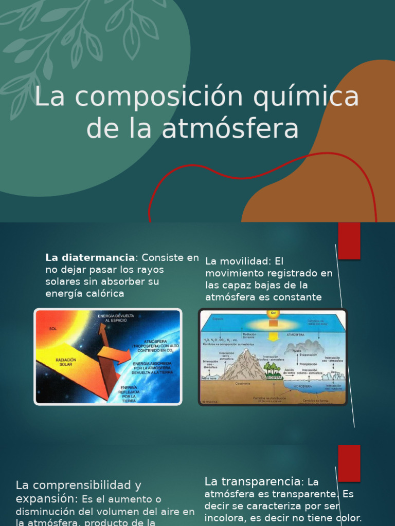 Composición química de la atmósfera | PDF