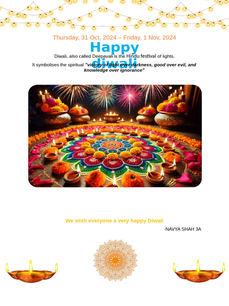 Happy Diwali 2024 Wishes and Dates | PDF | Religion & Spirituality