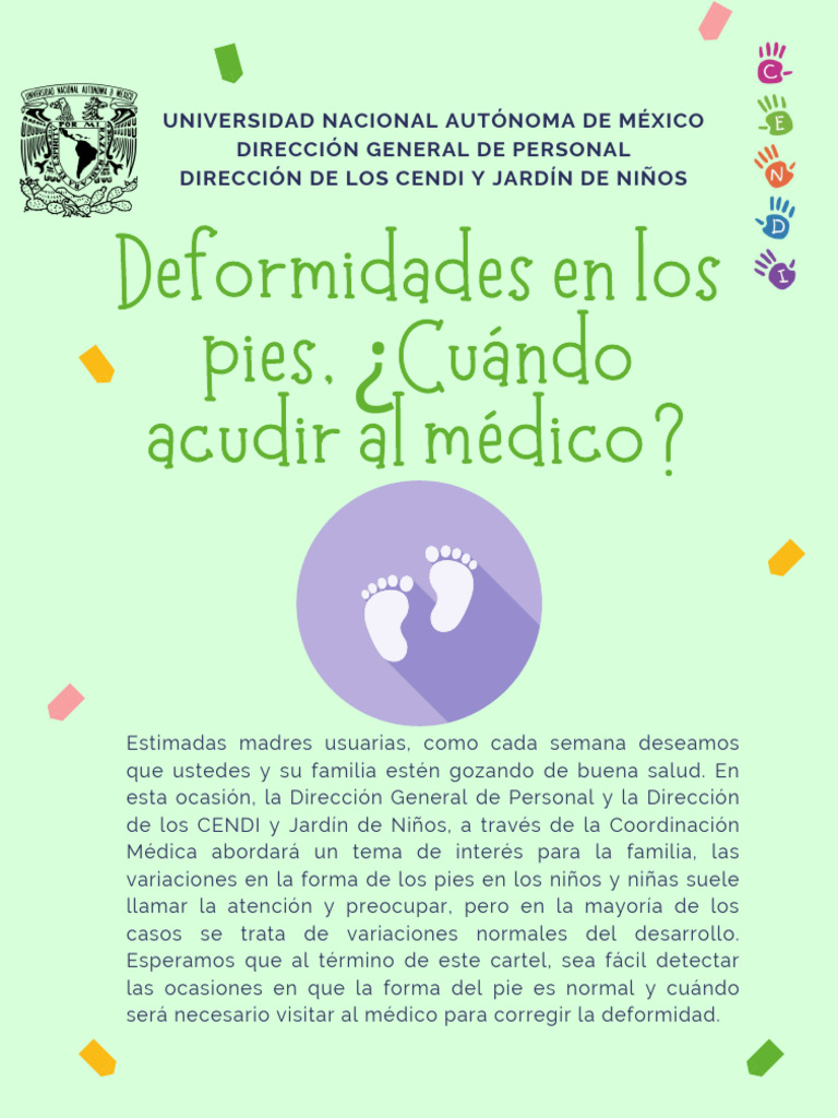 Deformidades | PDF | Pie | Especialidades Medicas