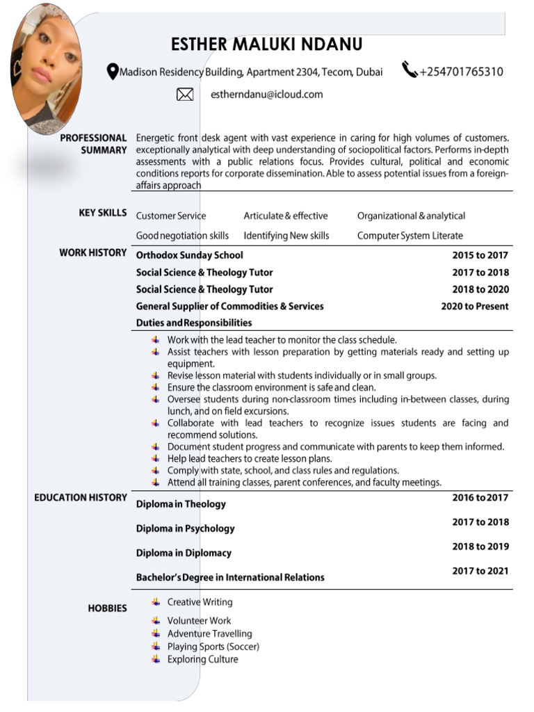 Queen Maluki Resume 6 | PDF