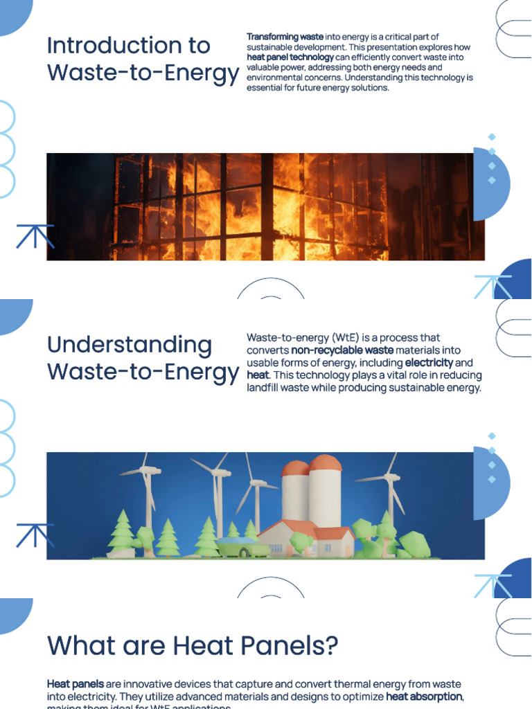 Transforming Waste Into Energy Harnessing Heat Panel Technology For ...