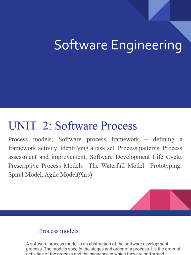Software Engineering Unit2 | PDF | Software Development Process | Software Prototyping