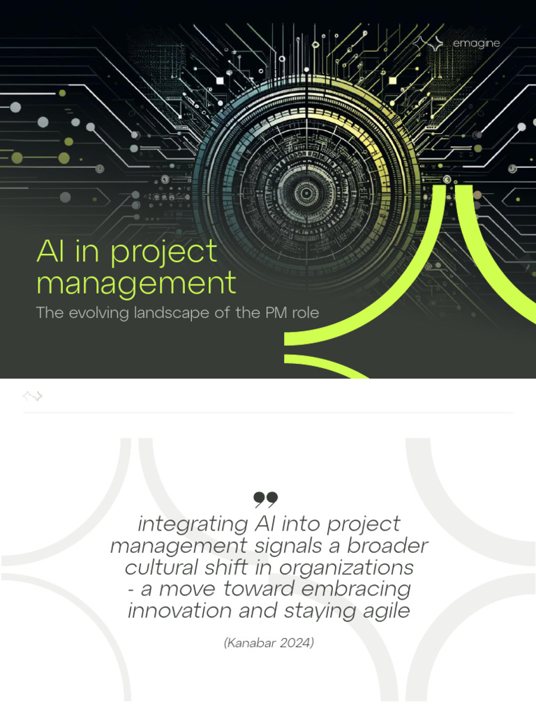AI's Impact on Project Management | PDF | Artificial Intelligence ...
