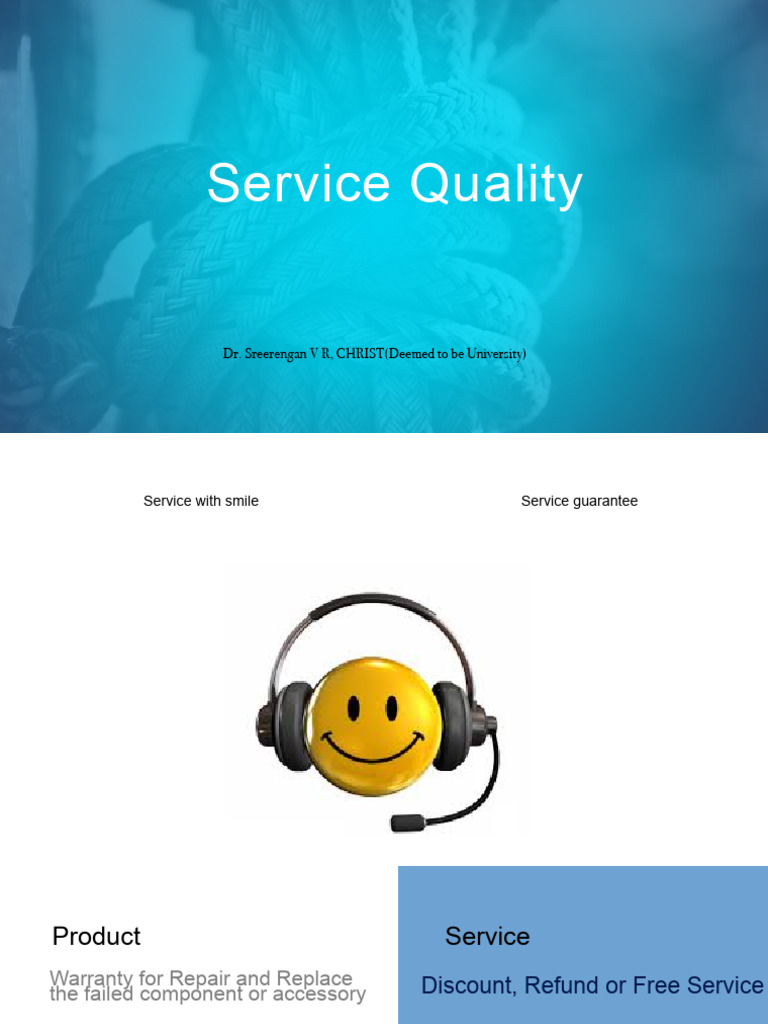 3a. Service Quality-1 | PDF | Business