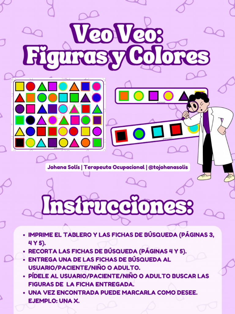 Veo Veo Figuras y Colores | PDF