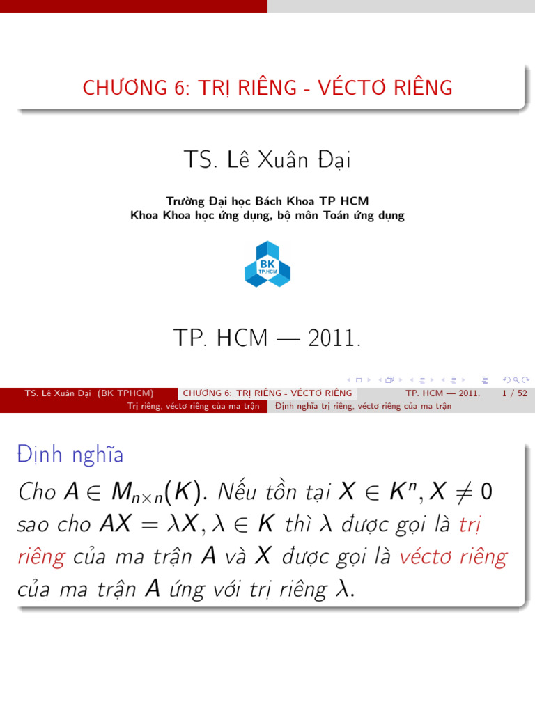 Tri Rieng Vec To Rieng 2 | PDF