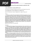 AES-512 FPGA Architecture Design | PDF | Cryptography | Key (Cryptography)