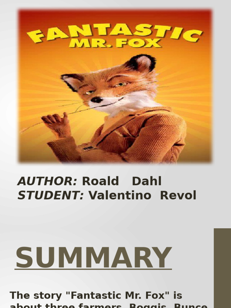 Fantastic MR Fox | PDF