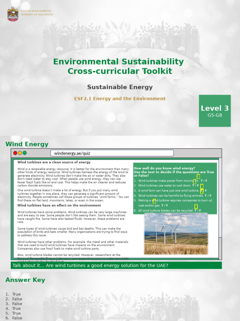 ESToolkit ESF2 1 EN L3 V2 | PDF | Wind Power | Wind Turbine