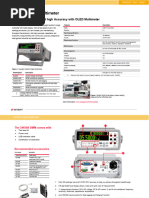 Manual DAQ970A-DAQ973A - Eng - Tds | PDF | Data Acquisition | Thermocouple