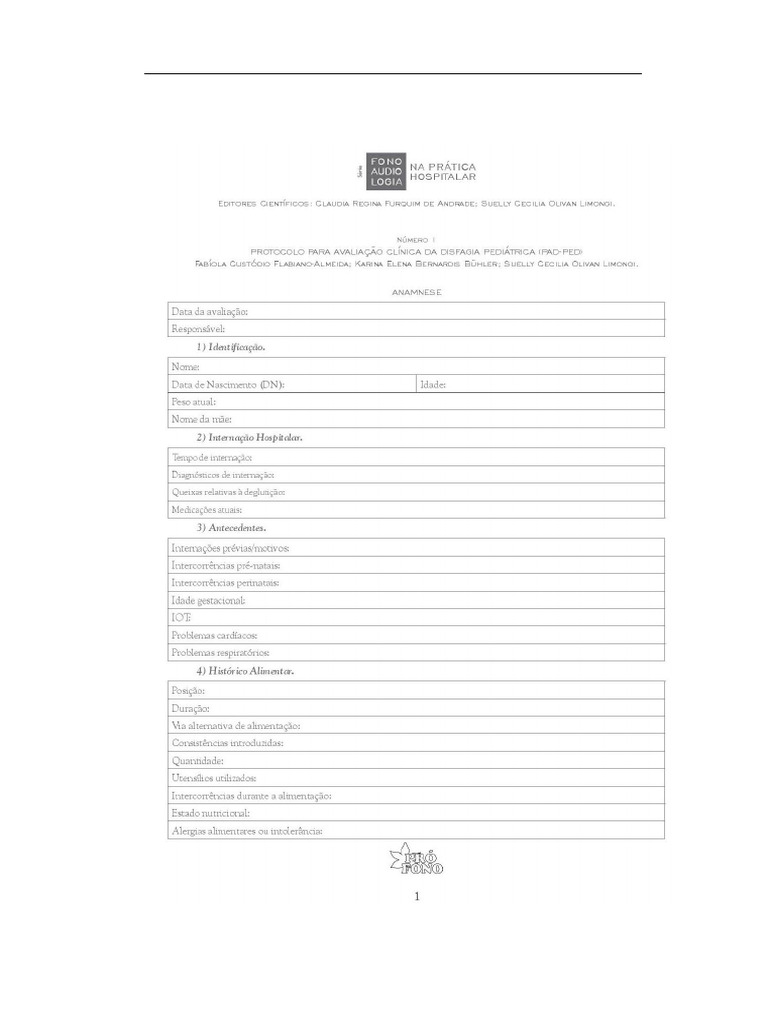 Pad Ped Protocolo | PDF