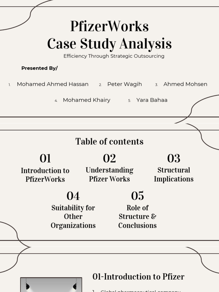 Pfizer Final757 | PDF | Outsourcing | Strategic Management