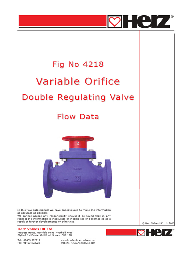 1402 4218-8 GF Vodrv Flow Charts 0213 | PDF | Flow Measurement | Valve