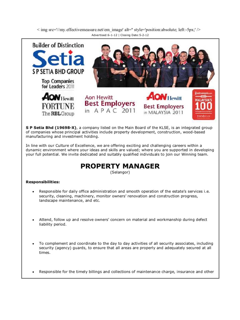 Scope of Work Properties | PDF | Property Management | Economies