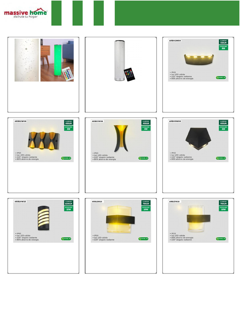 Catálogo de Productos y Precios | PDF