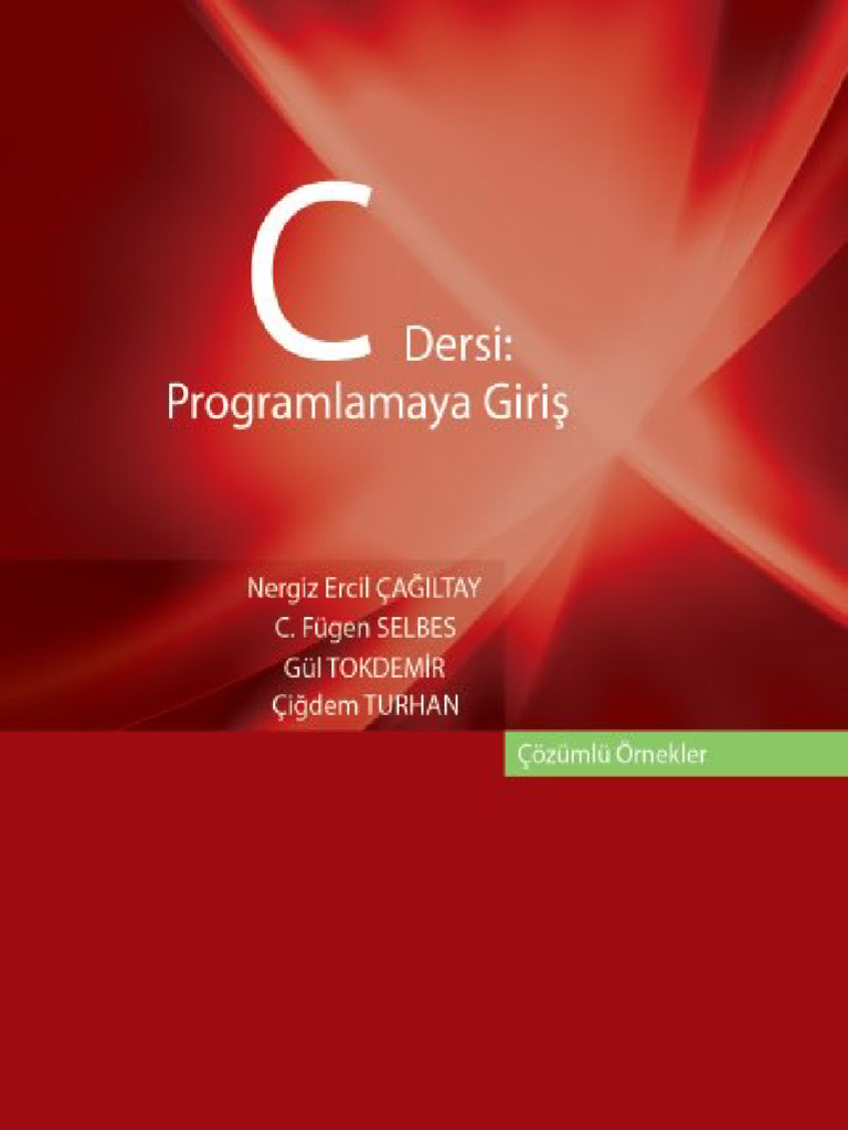 C Ile Programlamaya Giriş | PDF