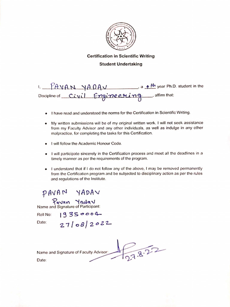 Pavan 19350004 Writing | PDF