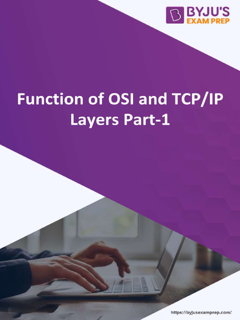 Function of Osi and TCP Ip Part 1 26 48 15 | PDF | Computer Network | Osi Model
