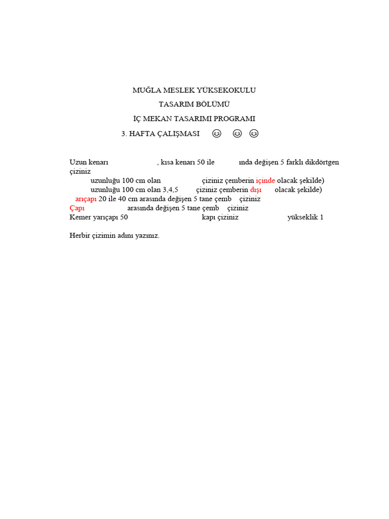 Komut Egzersizi | PDF