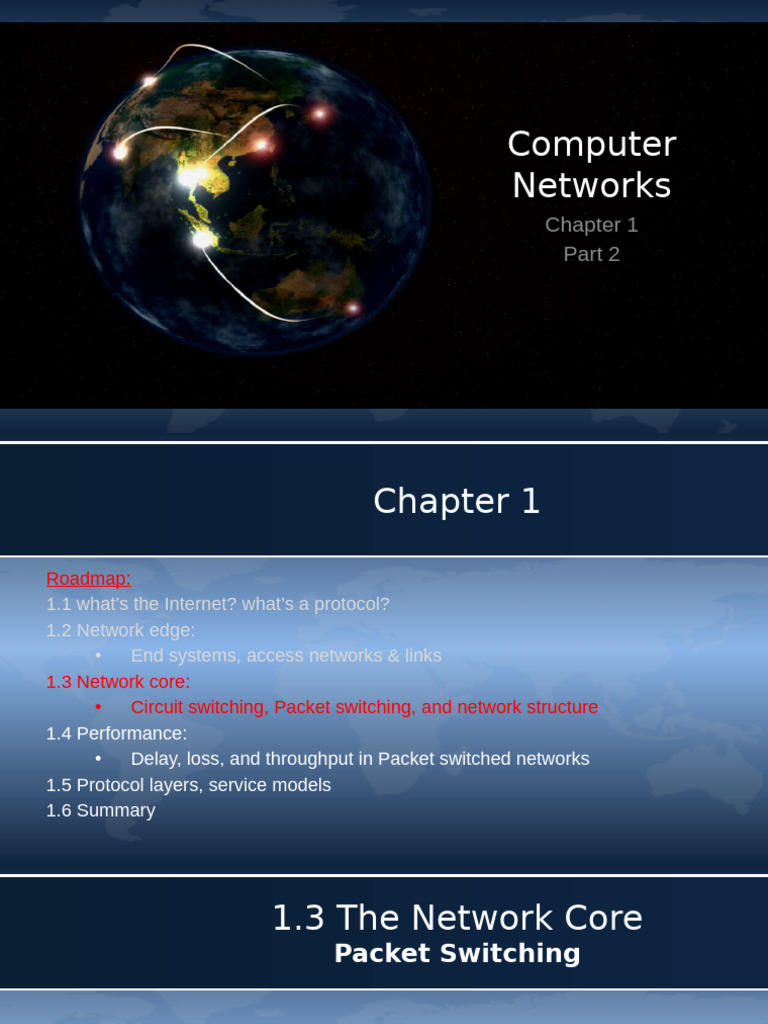 Lecture 2 Chapter 1 Part2 | PDF | Computer Network | Internet