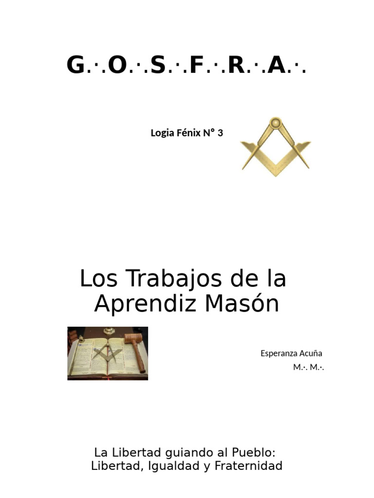 El Camino de la Aprendiz Masón | PDF | Pensamiento | Verdad