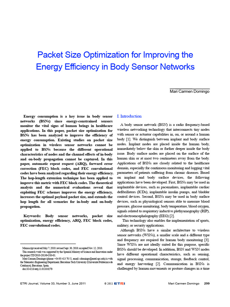 22 Reference | PDF | Error Detection And Correction | Wireless Sensor Network