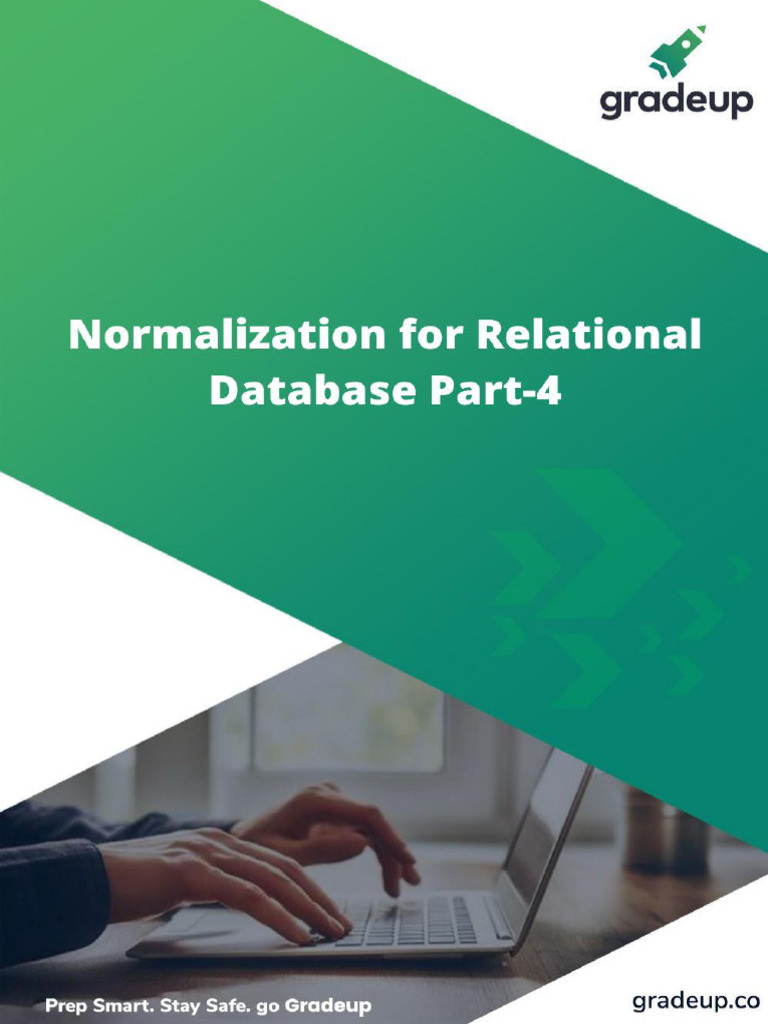 Normalization For Relational Database Part 4 42 | PDF | Sql | Data Management Software