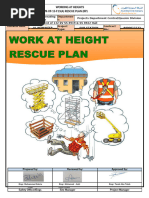Work at Height WAH Rescue Procedure | PDF | Emergency | Rescue