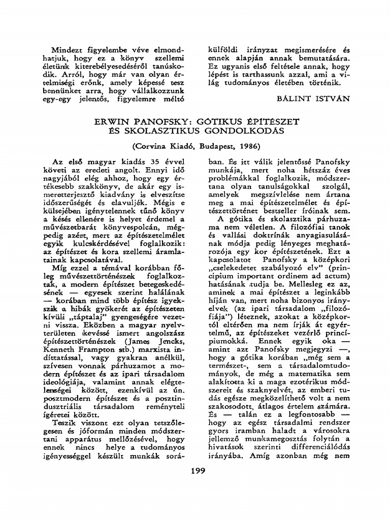 Panofsky | PDF