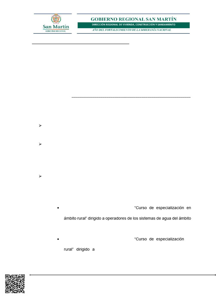 Informe N°185 - 2022 - GRSM/ Drvcs-Sm/Dcys Señor: Mg. Arq. Cinthya ...