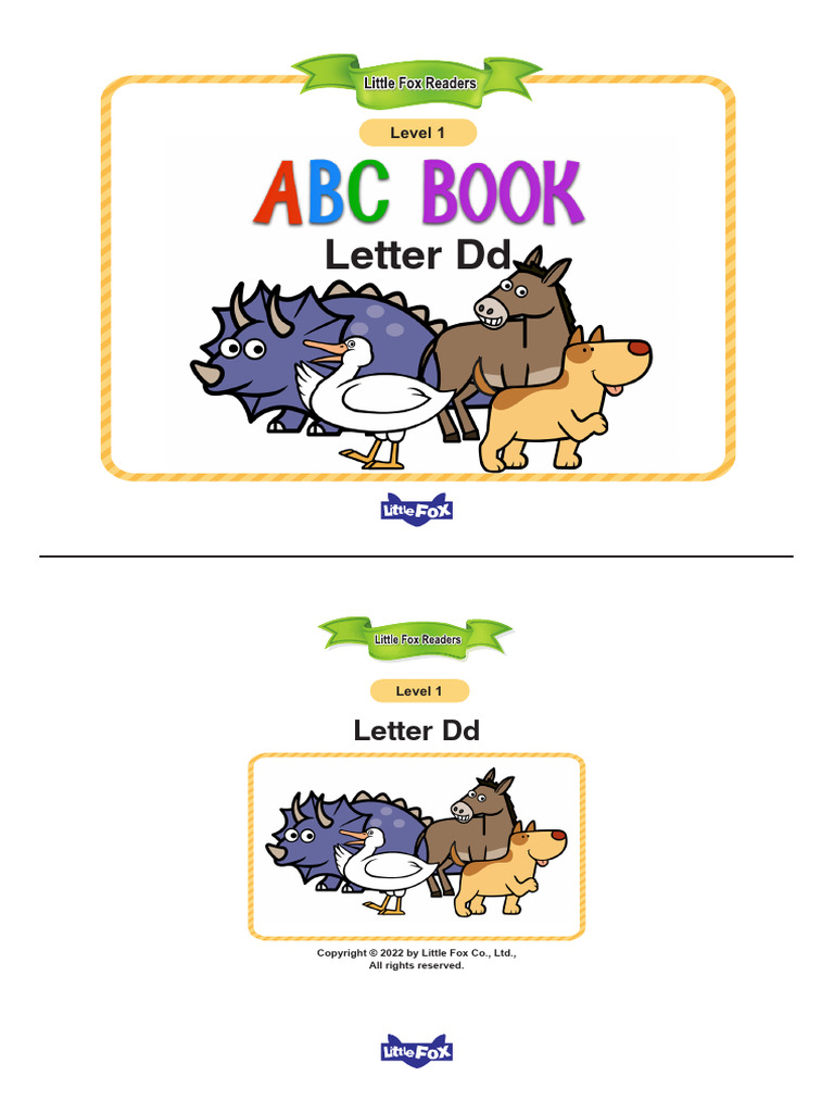 ABC Book - Letter DD | PDF