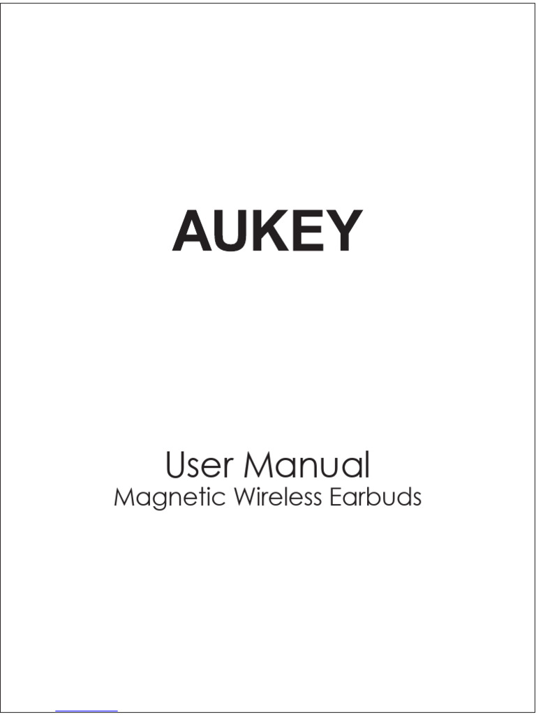 Aukey Bluetooth Manual Epb 40 | PDF | Headphones | Electromagnetic Interference