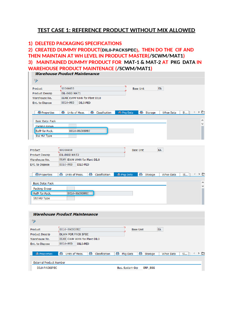 Test Case For Ref Pack Product | PDF
