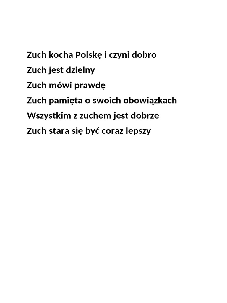 Prawo Zucha | PDF
