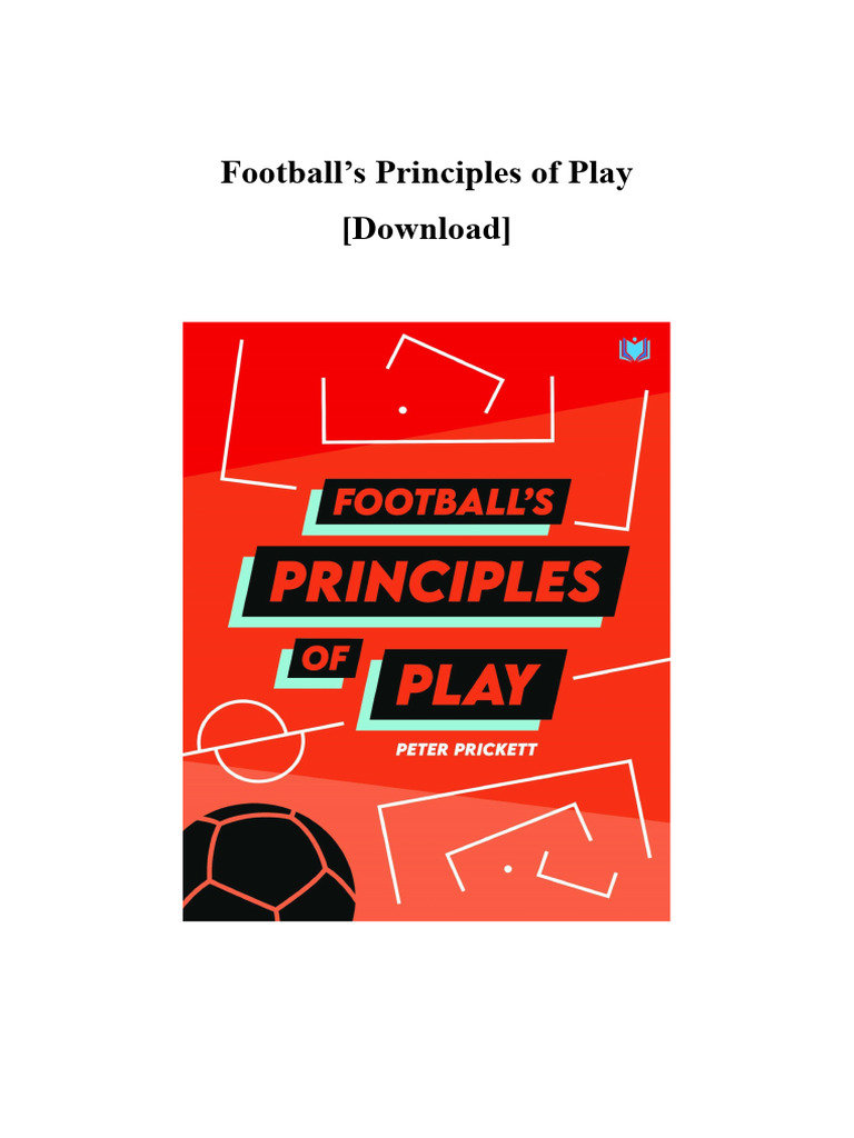 Football's Principles of Play Guide | PDF