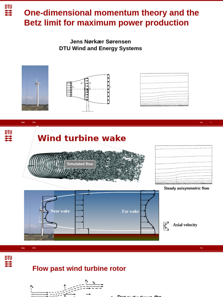 GryxERaBSSK7gIxLKElBiA Betz Limit v1 | PDF | Turbine | Physics